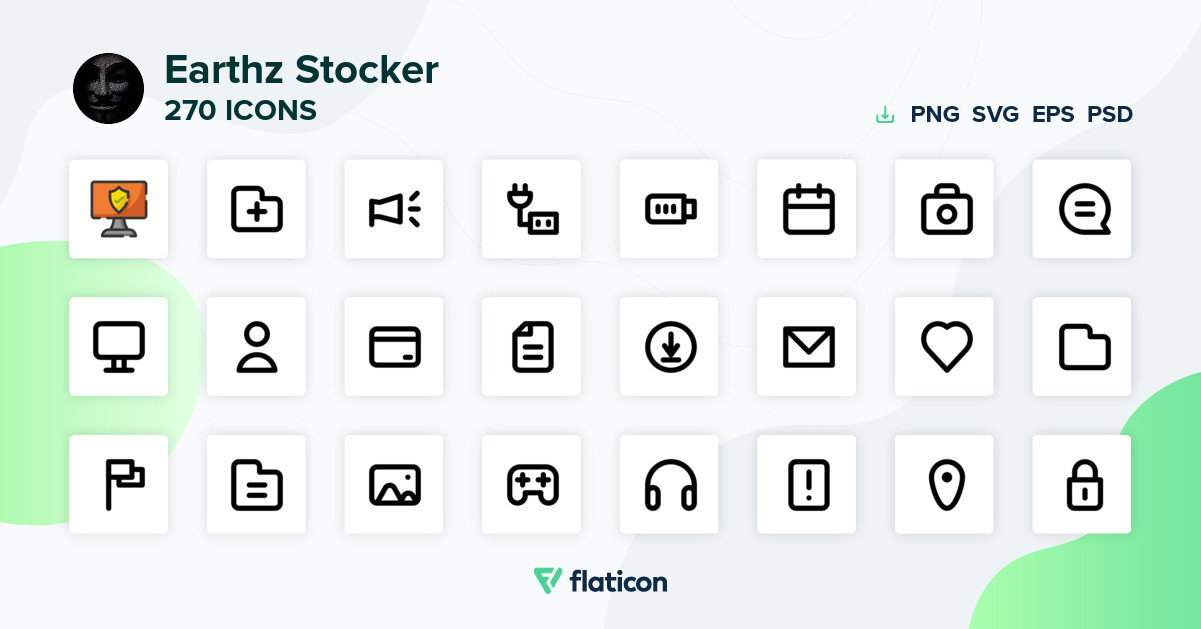 Free icons designed by Earthz Stocker | Flaticon