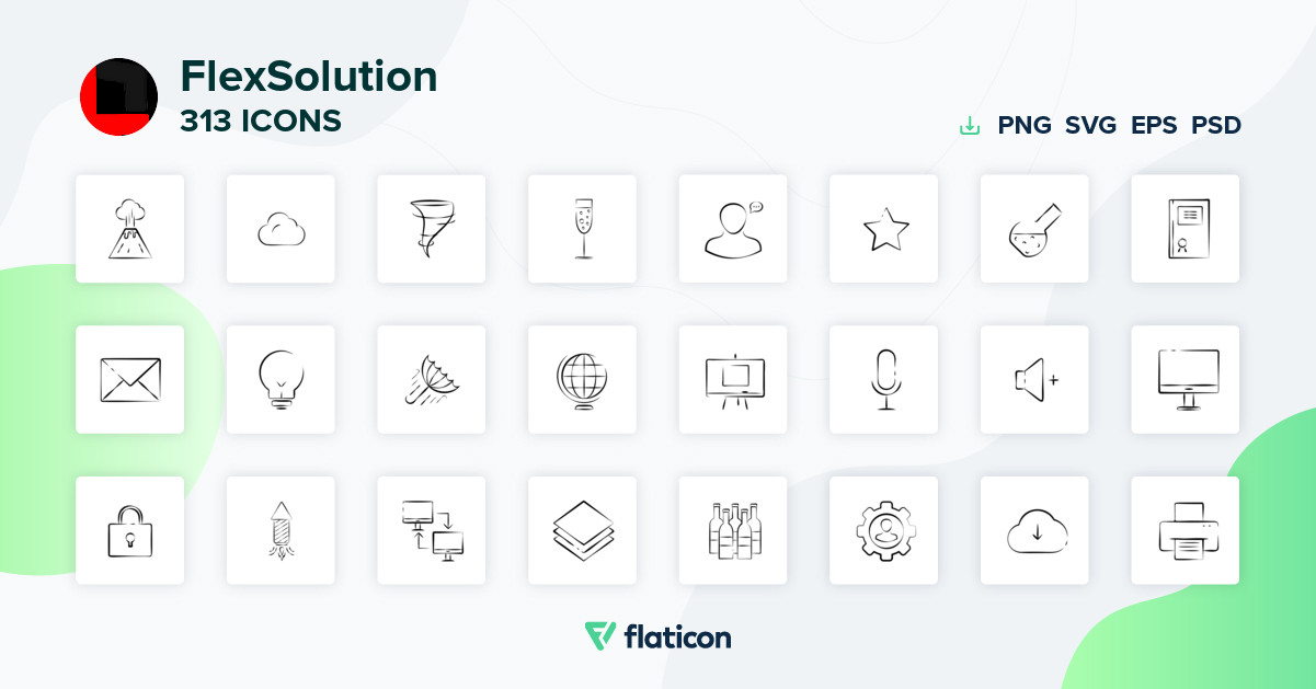 Iconos gratis diseñados por FlexSolution | Flaticon