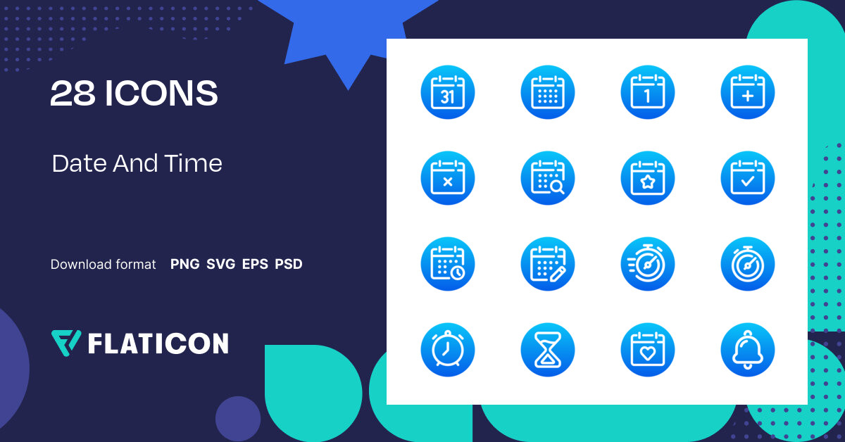date-and-time-icon-pack-flat-gradient-28-svg-icons